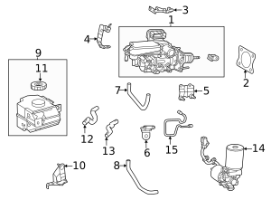 2020-2021 Toyota Highlander Master Cylinder 47055-48010 | OEM Parts Online