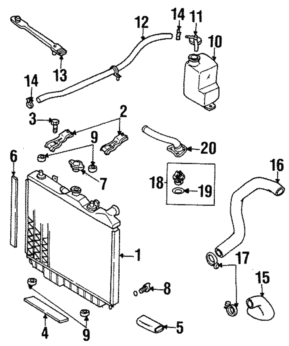1998-2004 Isuzu Overflow Hose Clamp 8981503580 | Isuzu Parts Center