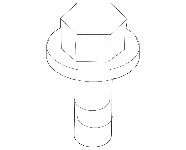 2020-2024 Nissan Hinge Bolt 01121-A8021 | Nissan Parts Plus