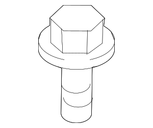 2020-2024 Nissan Hinge Bolt 01121-A8021 | Nissan Parts Plus