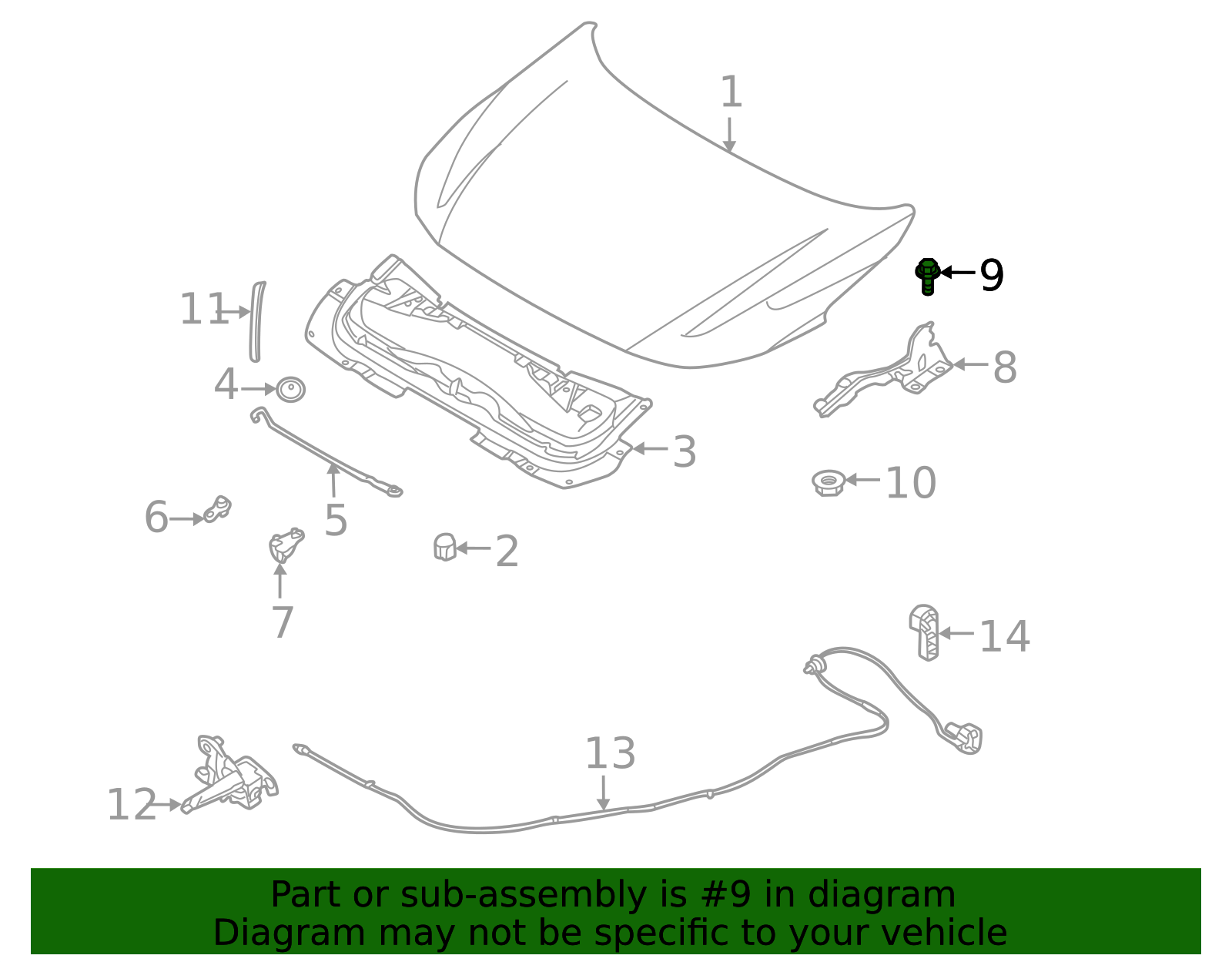 01121-A8021 - Hinge Bolt 2020-2025 Nissan | Nissan Parts & Accessories ...