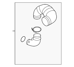 2015-2025 Volkswagen Intake Pipe 5Q0-129-654-AF | OEM Parts Online