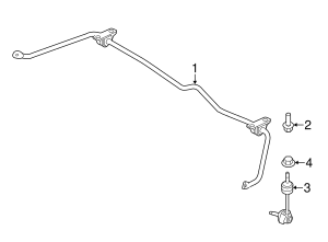 2009-2019 Ford Stabilizer Bar bb5z5a772a | TascaParts.com