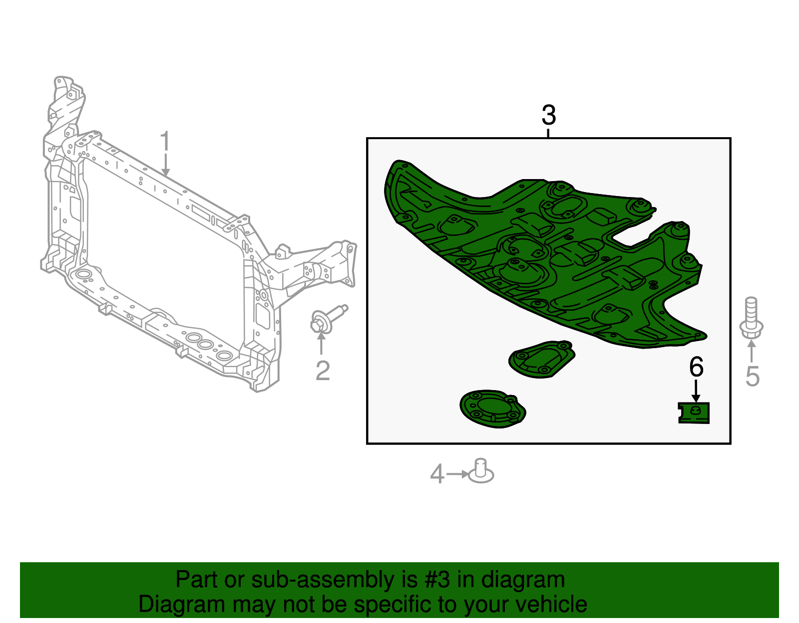 2017-2019 Kia Sportage Under Cover 29110-D9700 | Retail Performance ...