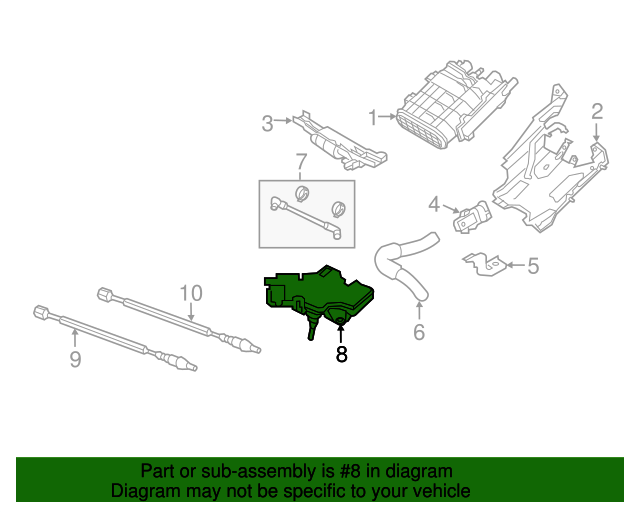 2017-2020 Fiat 124 Spider Oil/Air Separator 68320849AA | TascaParts.com