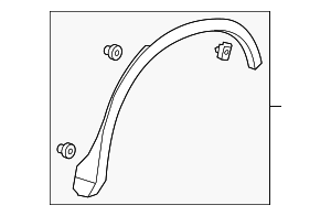 2019-2024 Chevrolet Blazer Molding 84608528 GM | GMPartsDirect.com