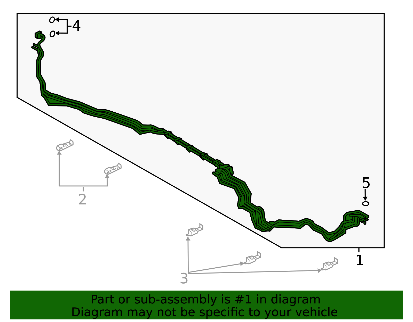 2024-2025 Ford Police Interceptor Utility Suction & Discharge Hose ...
