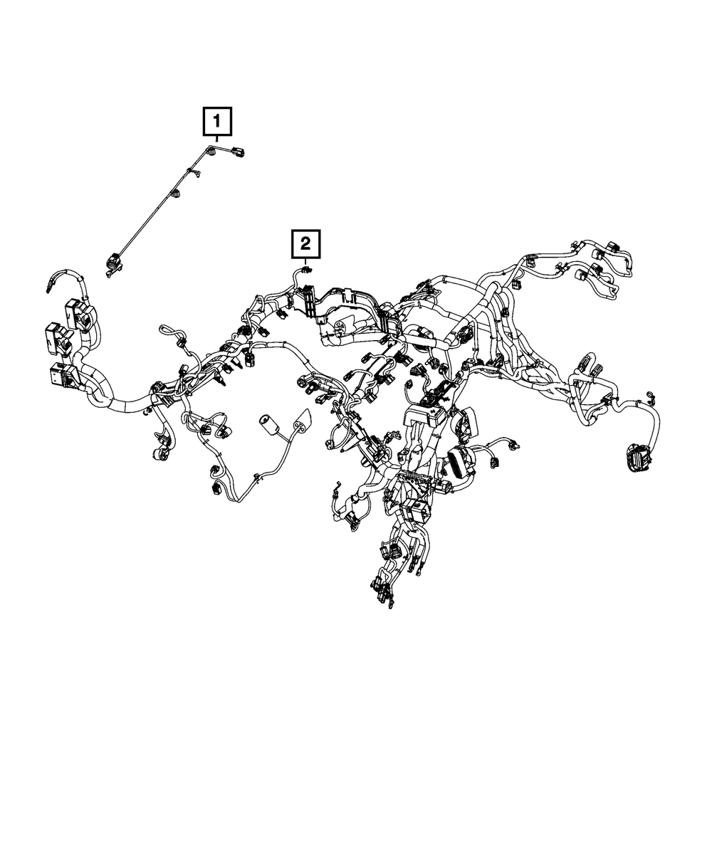 2024 Ram 3500 Engine Wiring 68625623AB | Mopar eStore