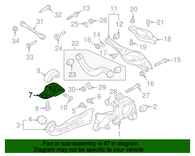 1K0-505-129-L - Mount Bracket 2006-2023 Audi | Audi OEM Parts