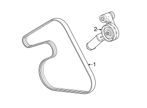 2011-2021 GM Drive Belt Tensioner 25195388 GM | GMPartsDirect.com