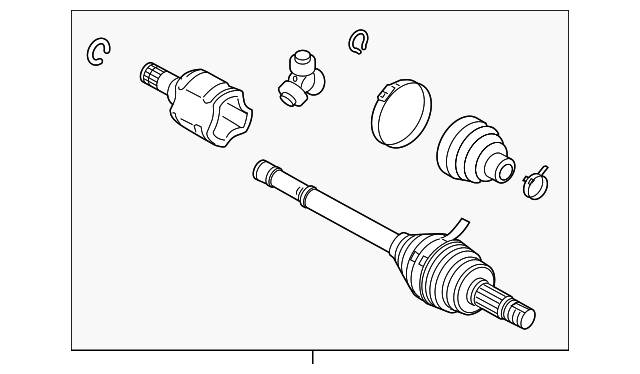 42340-0R020 - Axle Assembly - 2019-2023 Toyota RAV4 | OEM Genuine ...