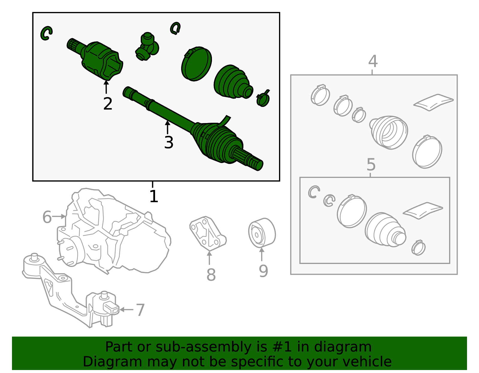 42330-0R040 - 2019-2024 Toyota RAV4 - Axle Assembly | Conicelli Toyota