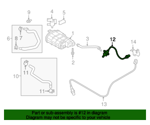 2016-2022 Kia Oxygen Sensor 39210-2GAA0 | Kia Parts Fast
