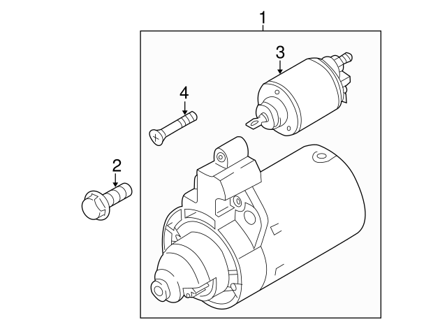 N-909-678-01 - Starter Mount Bolt 2016-2018 Audi | Audi OEM Parts