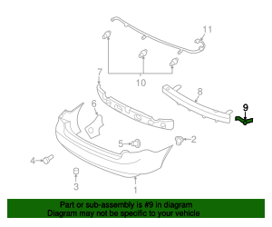 86613-2G000 - Side Bracket 2006-2008 Kia Optima | Kia.Parts Store