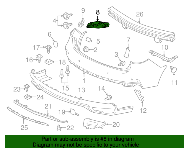 Genuine OEM Acura - Side Bracket Part# 71505-TZ5-A00 | Acura Parts For Less