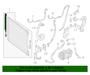 2014-2025 Mercedes-Benz A/C Receiver Drier 099-835-00-00 | Retail ...