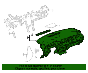 Buy Genuine GM Auto Parts - Panel (Part # 84034645) | GM Parts Store
