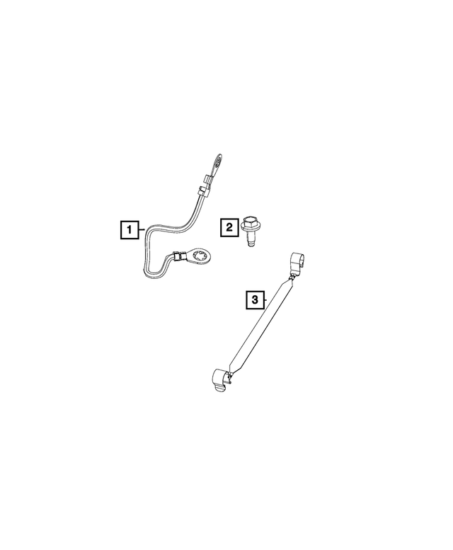 2011-2023 Mopar Ground Strap 5064853AA | Mopar eStore