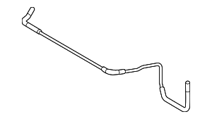 17227589507 - 2007-2010 BMW Engine Oil Cooler Hose Assembly (17-22-7 ...