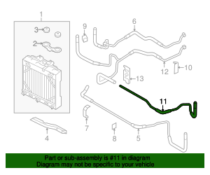 17-22-7-589-508 - Engine Oil Cooler Hose Assembly - 2007-2010 BMW | Buy ...