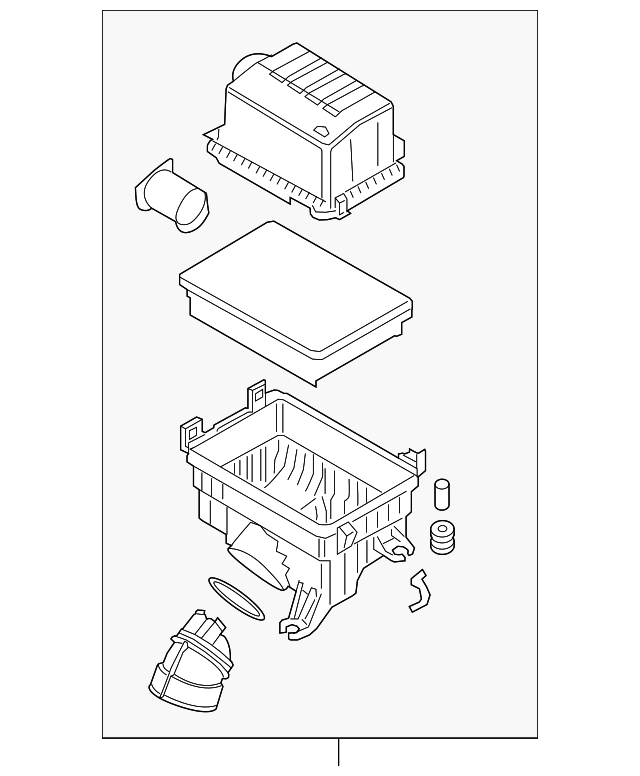 2018-2021 Hyundai Kona Air Cleaner Assembly 28110-J9250 | OEM Parts Online