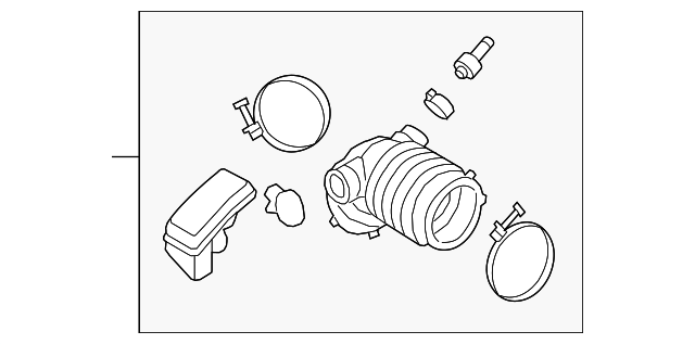 2018-2021 Hyundai Intake Hose 28140-J9200 | World OEM Parts Hyundai