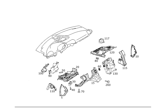 203-680-03-82 - Flap 1960-2009 Mercedes-Benz | Mercedes-Benz USA Parts