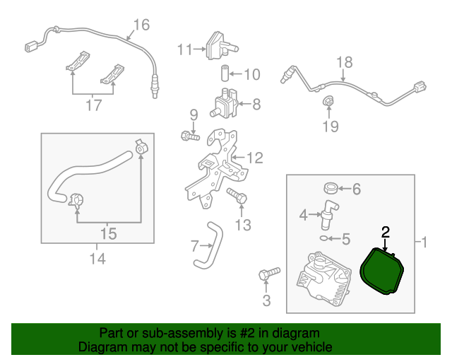 2014-2020 Mazda Separator Gasket PY01-10-2C8 | TascaParts.com