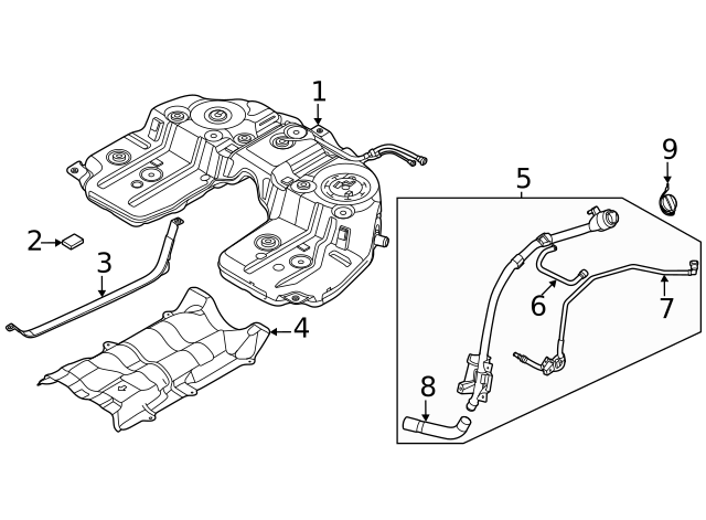 2021-2023 Genesis Cap Assembly Fuel Filler 31010-T1000 | OEM Parts Online