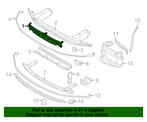 2016-2019 BMW Absorber 51118061182 | OEM Parts Online
