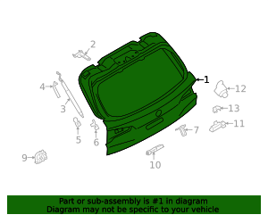 Genuine BMW 41-00-7-931-947 | Lift Gate | FREE Shipping on Most Orders ...