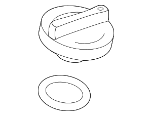 26510-2M020 - Filler Cap - 2021-2023 Hyundai | OEM Hyundai Parts Outlet