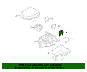 18790-05261 - Fuse 2014-2024 Kia | Kia.Parts Store