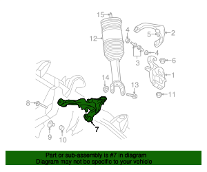 2006-2022 Mopar Lower Control Arm - Driver's Side (LH) 68298347AB ...