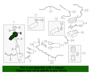 2019-2020 Volvo Shock Mount 32246661 | TascaParts.com