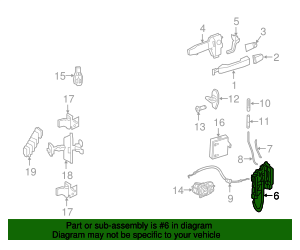 447-720-00-35 - Lock Actuator 2016-2023 Mercedes-Benz Metris | Mercedes ...