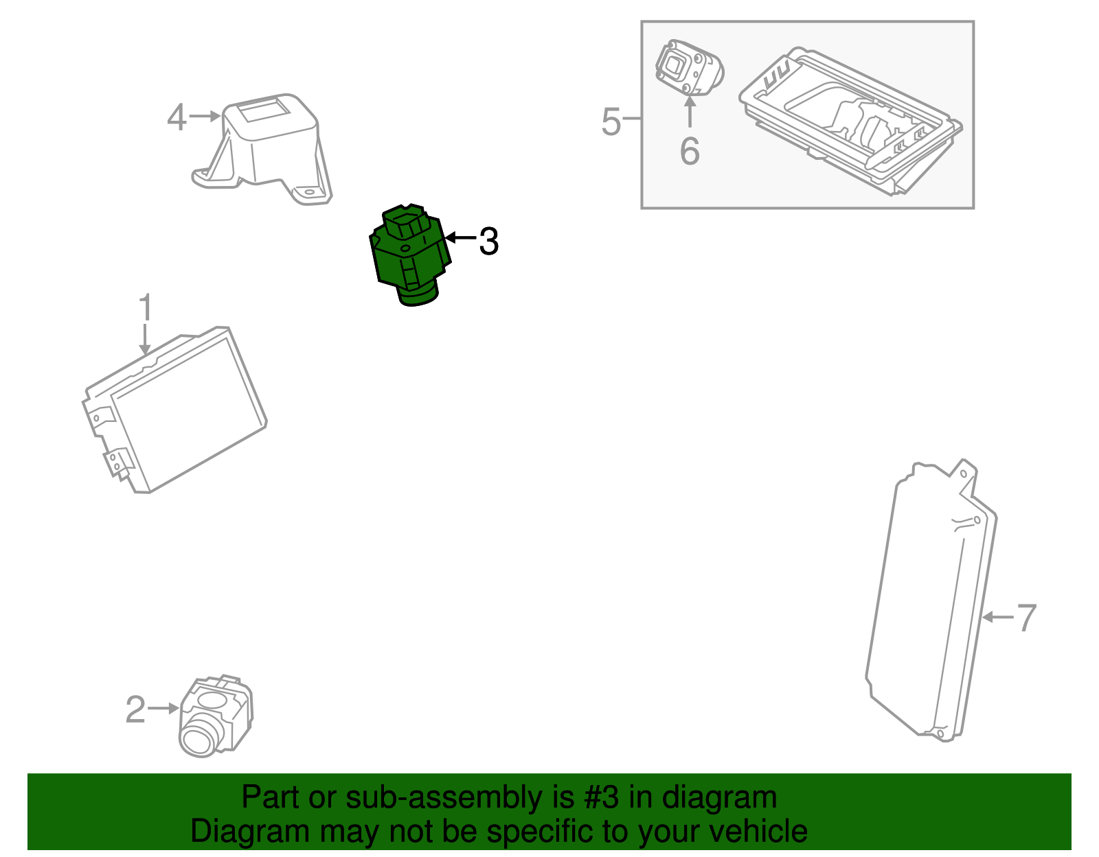 2013-2019 Land Rover Camera LR052028 | OEM Parts Online