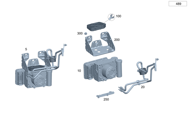 297-320-33-02 - Electropneum Control Unit 2023-2024 Mercedes-Benz ...