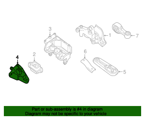 11253-3RU1A - Side Mount Bracket 2013-2019 Nissan Sentra | Nissan Parts ...