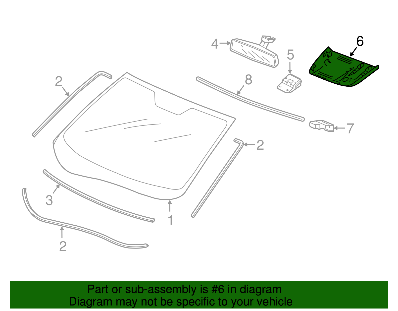 36166-TLA-A01 - Cover Sensor - 2017-2020 Honda CR-V | Honda Car Parts ...