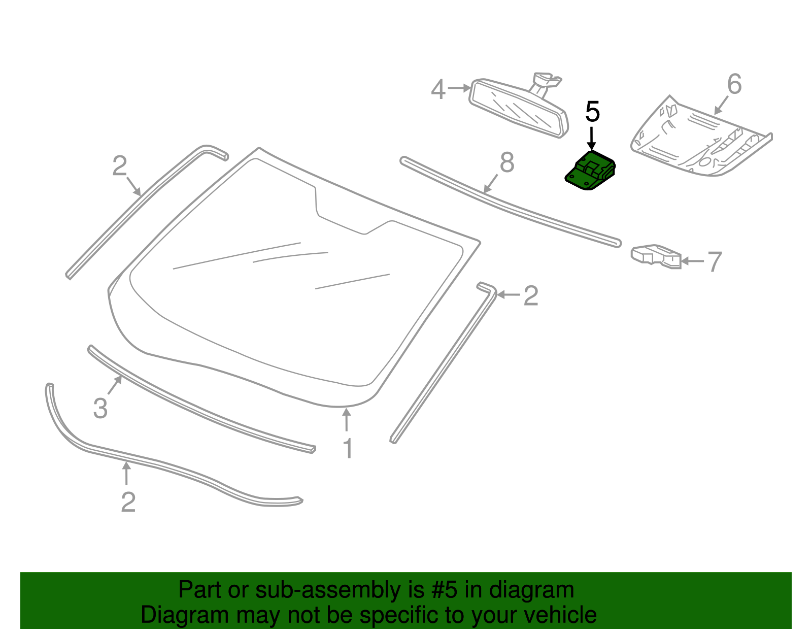 36163-TLB-A17 - 2017-2019 Honda CR-V - Camera Set Monocular | Honda Car ...