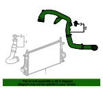 23131218 - Intercooler Outlet Air Hose 2011-2017 GM | Chevrolet Parts ...