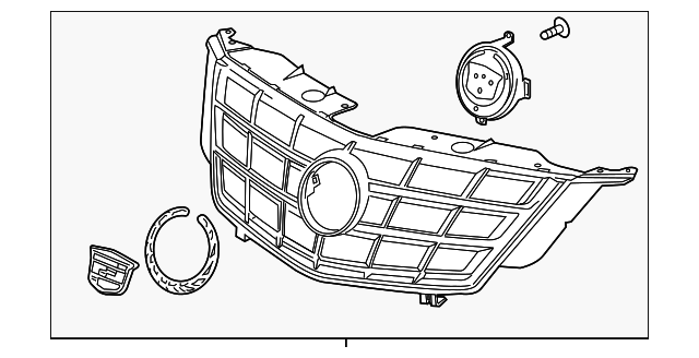 22887937 GM Front Grille | GM Parts Store