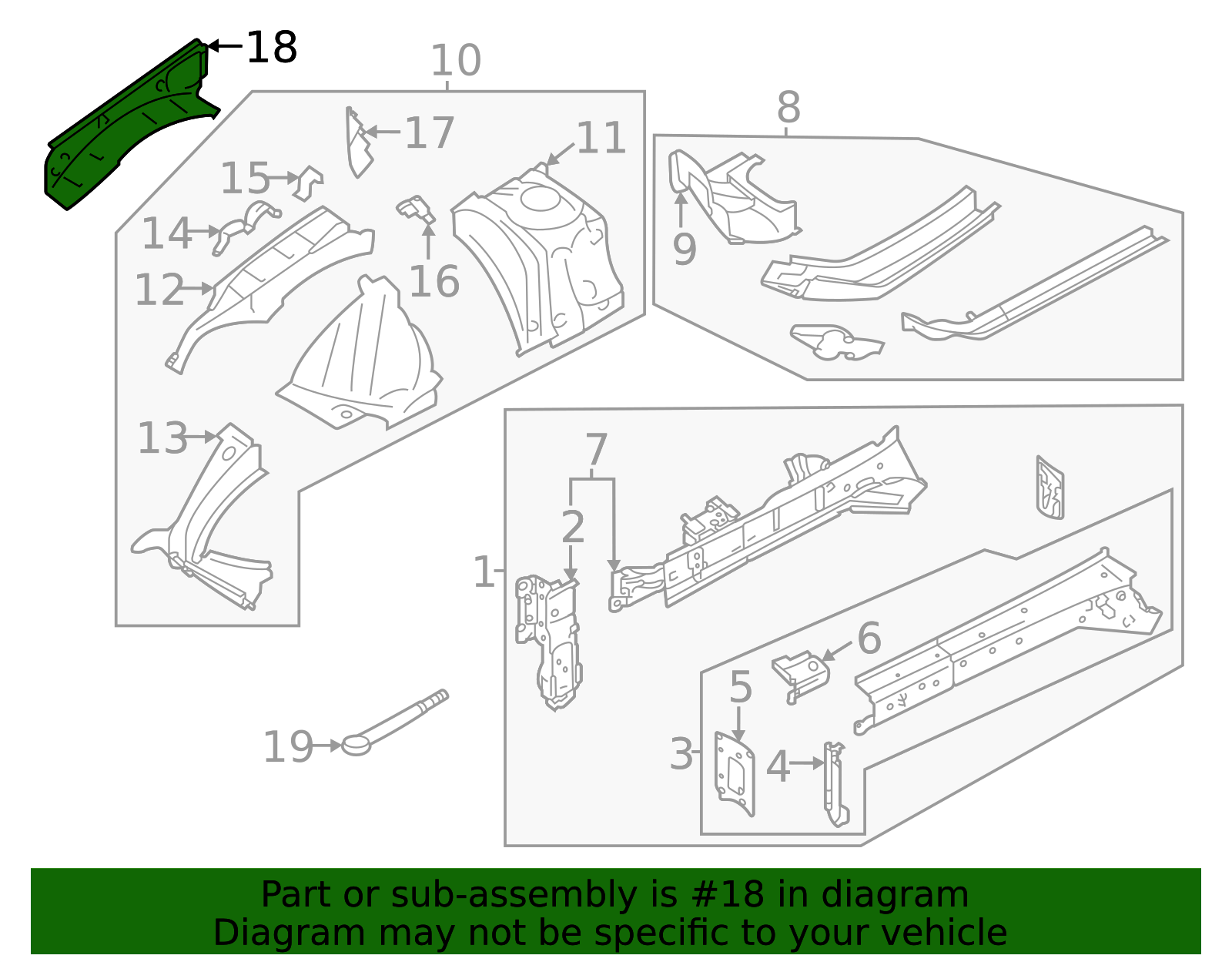 2020-2025 Subaru 2020-2024 Subaru - Upper Reinforced 51021AN00A9P ...