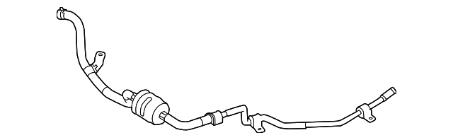 2011-2015 Ford Power Steering Return Hose BT4Z-3A713-C | OEM Parts Online
