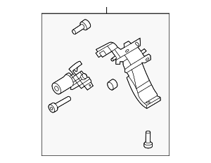 FL3Z-16A507-A - Motor & Bracket 2015-2020 Ford F-150 | Ford Parts Direct