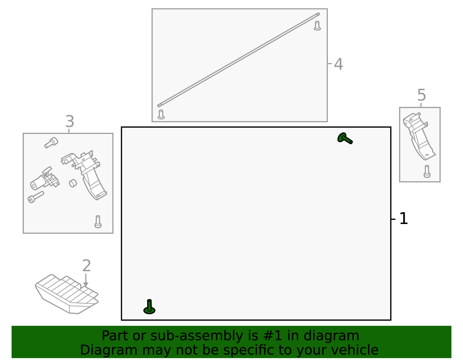 2015-2024 Ford Mat FL3Z-16490-D | OEM Parts Online