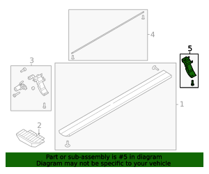 Genuine OEM Ford Part - Rear Bracket FL3Z-16A506-C | Genuine OEM Ford ...