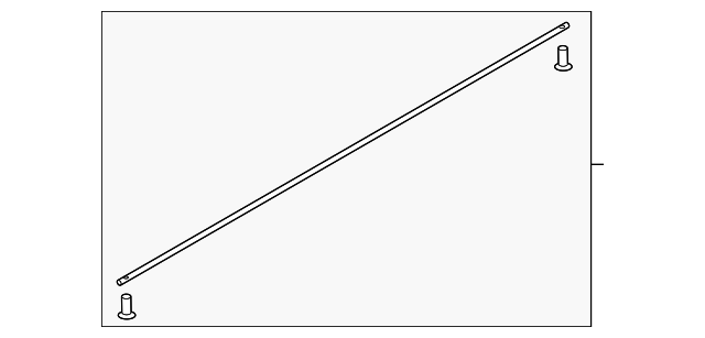 2015-2024 Ford Adjust Rod FL3Z-16A506-A | TascaParts.com